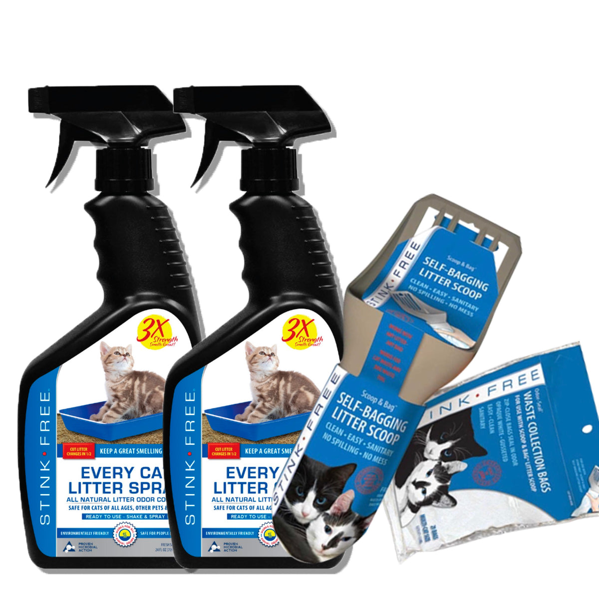 Every Cat Litter Spray (2 Pack) - Instantly eliminate litter box odors ...