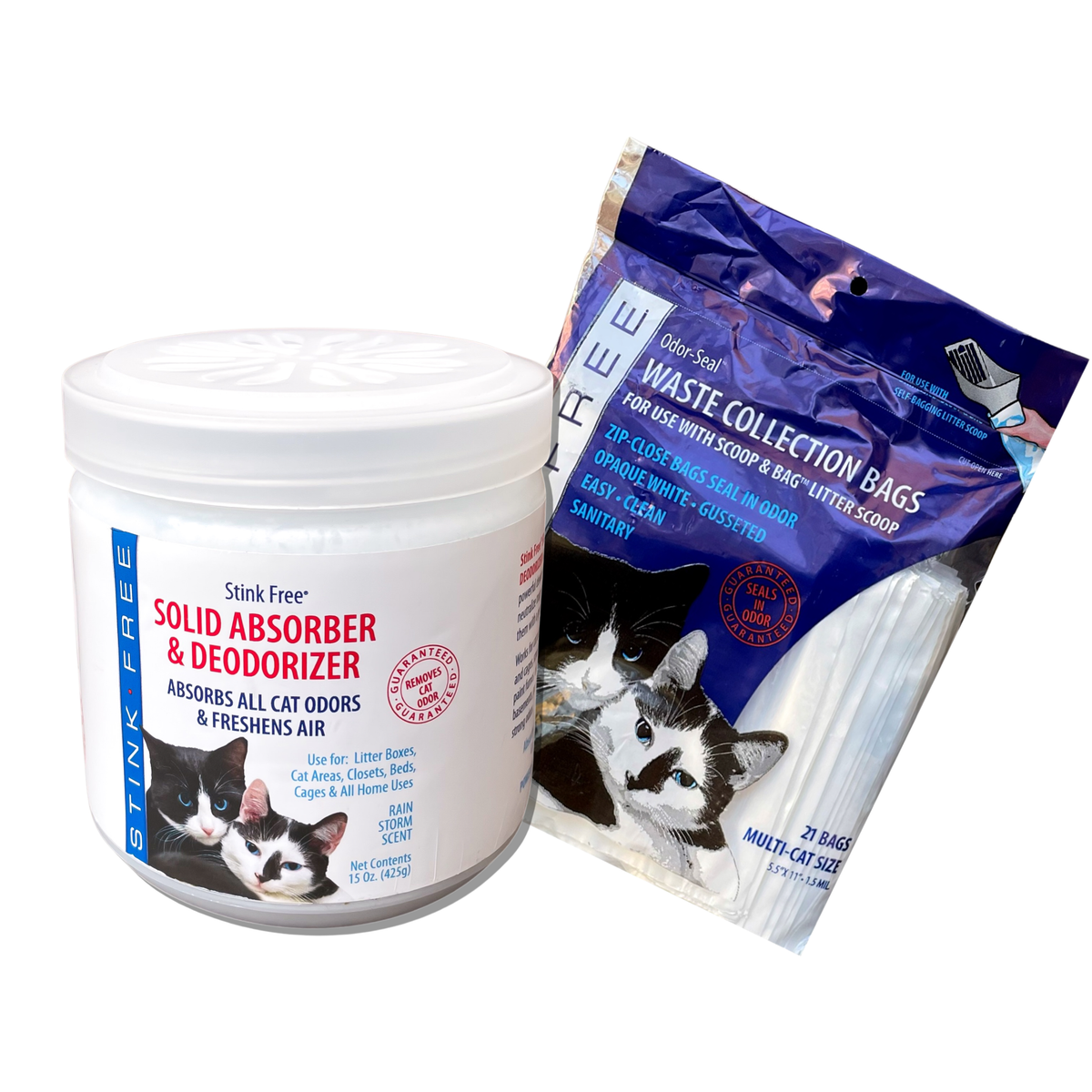 Rainstorm Solid Absorber & Deodorizer with 21 Odor Seal Waste Collecti ...