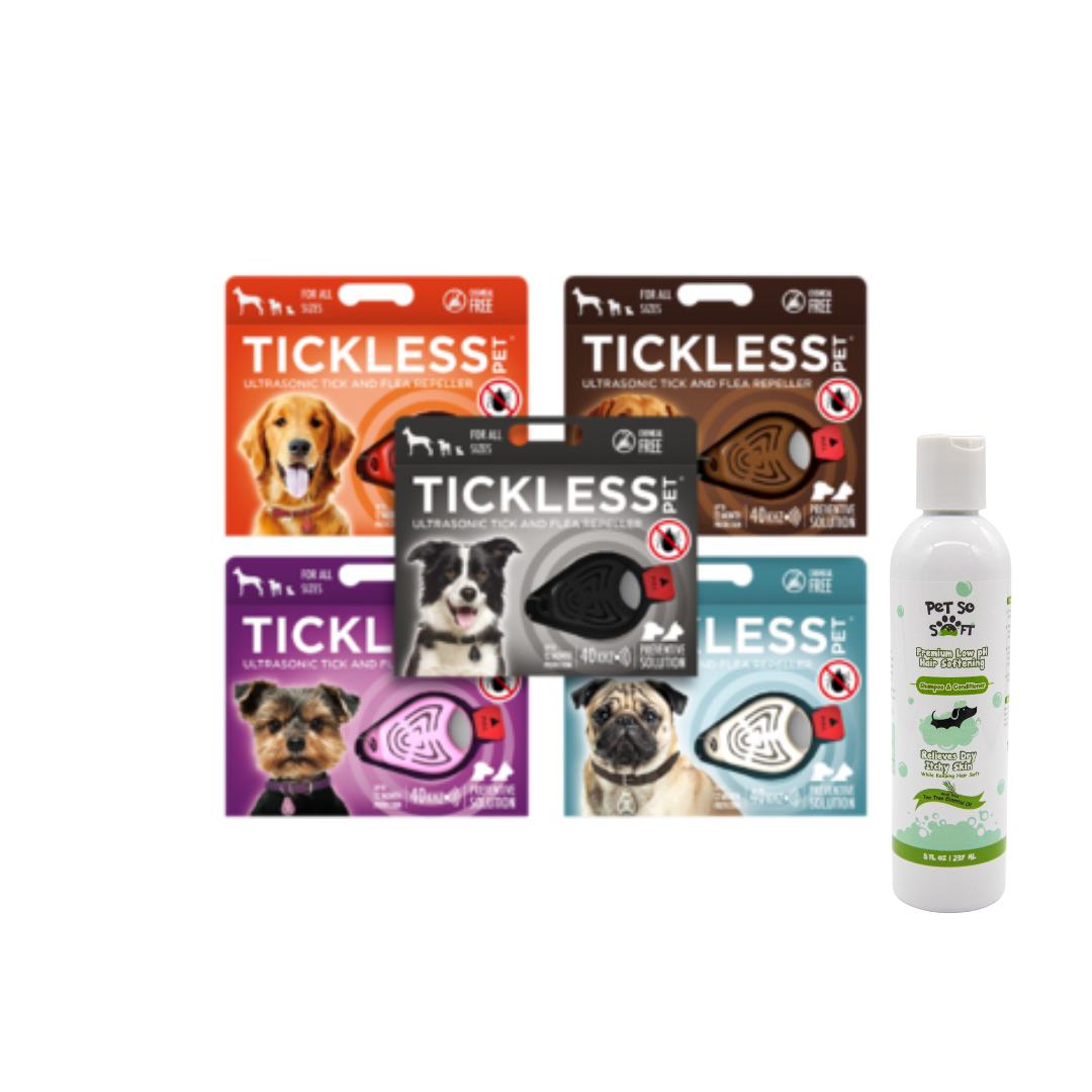 Tickless Chemical-Free Pet Tick and Flea Prevention for Dogs with FREE ...